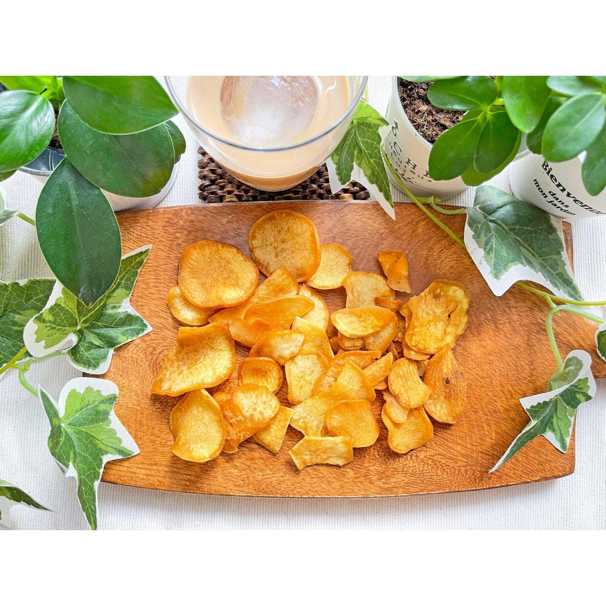 UHA Mikakuto Osatsu Doki Satsumaimo Sweet Potato Chips 65g (Pack of 3) – Japanese Taste