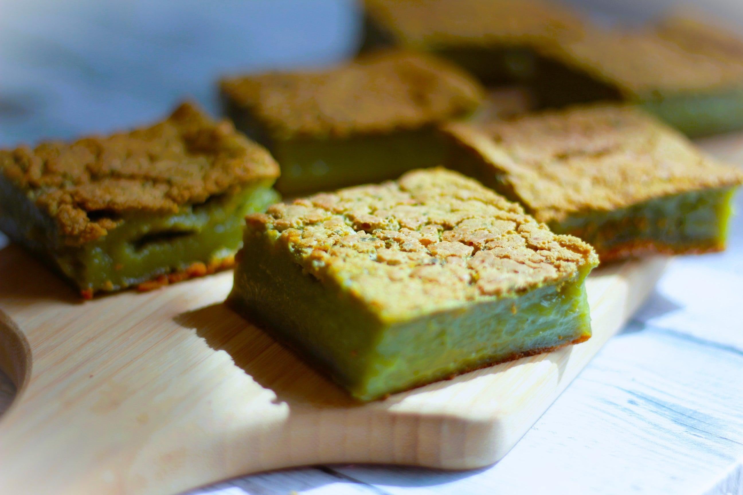 How To Make Matcha Mochi Cake (Matcha Butter Mochi) – Japanese Taste