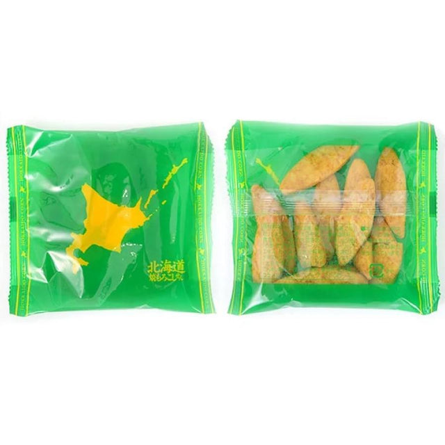 Befco Roasted Sweet Hokkaido Corn Rice Crackers 51g (Pack of 6)