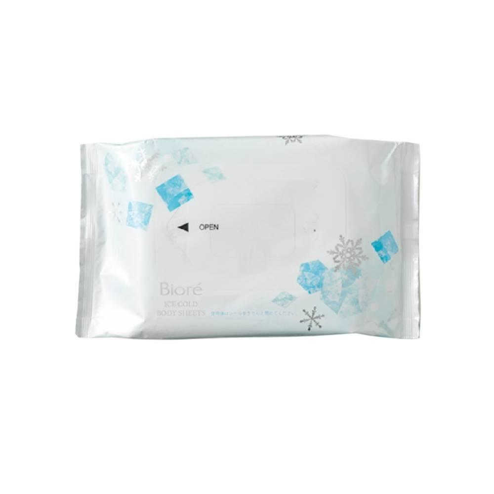 Biore Cooling Body Wipes Unscented Instant Cool Down Sheets 20 Count ...