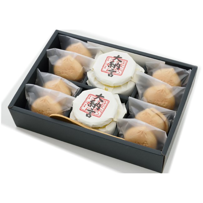 Chestnut & Azuki Red Bean Monaka Wafer Wagashi Making Set 8 Pieces