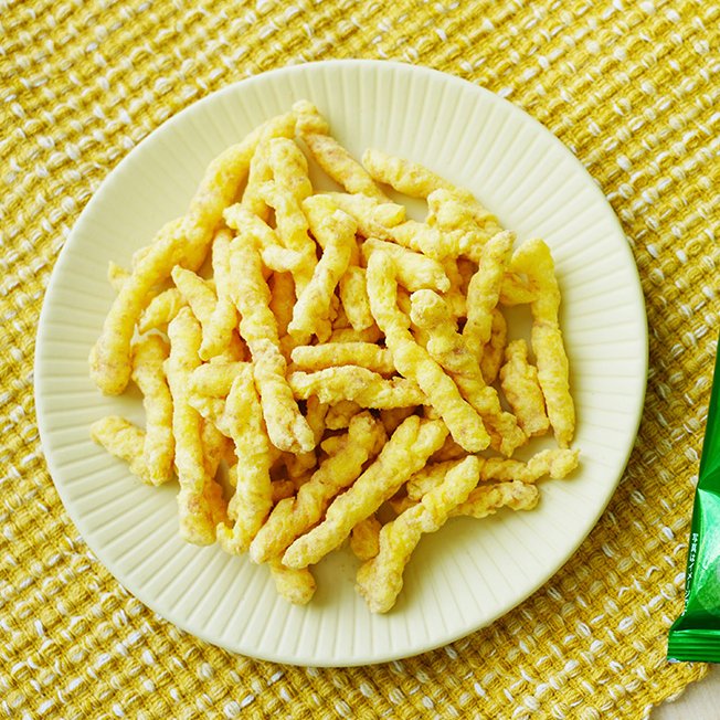 Koikeya Scorn Soy Sauce Grilled Corn Flavor Crispy Corn Puffs 73g (Pac