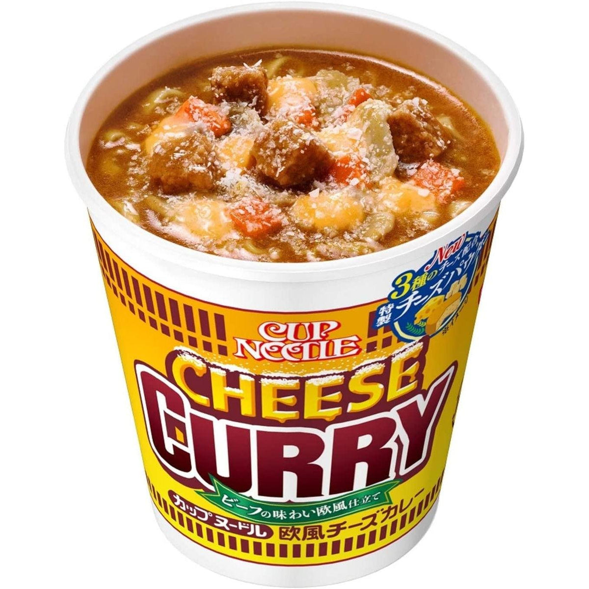 Nissin Cup Noodle European Style Cheese Curry Instant Ramen Noodles 85