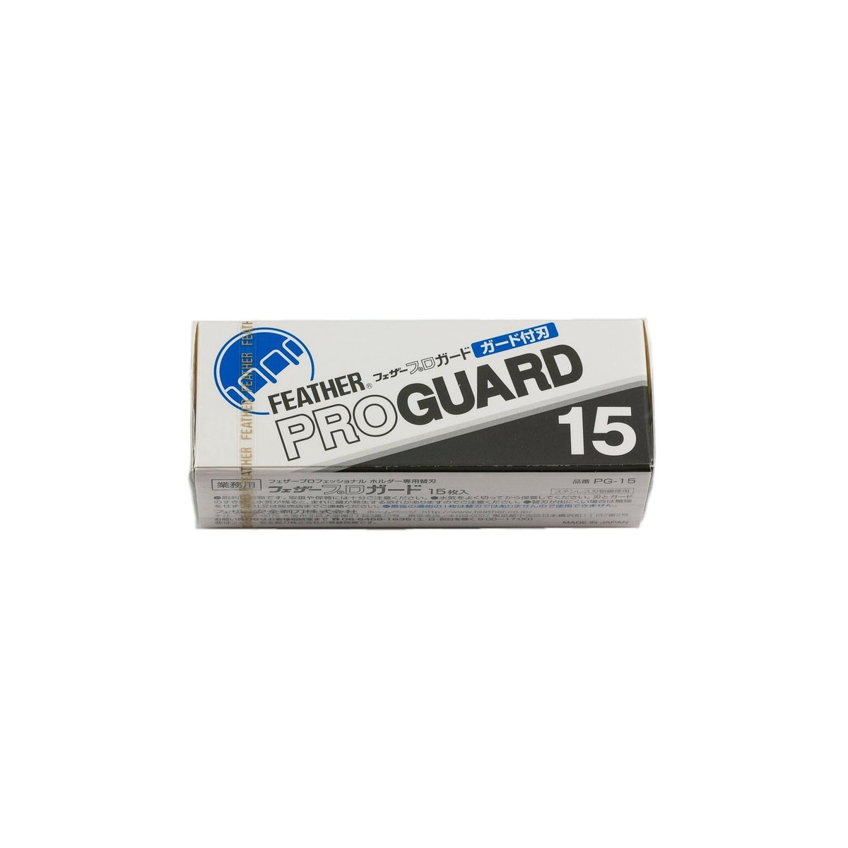 Feather Proguard Razor Blades PG-15 15 Blades (Pack of 10) – Japanese Taste