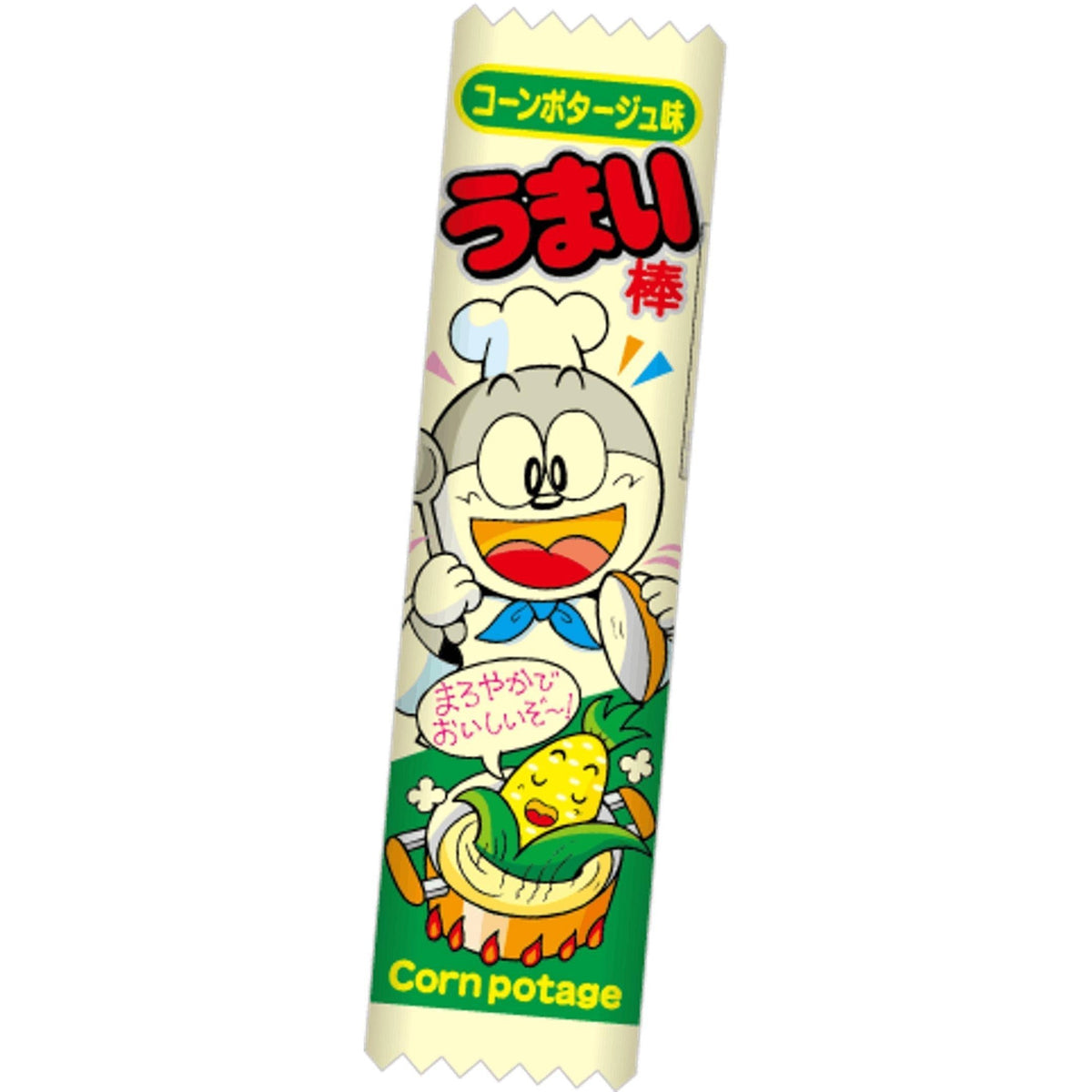 Yaokin Umaibo Corn Potage Corn Puff Snack (Pack of 30 Pieces)