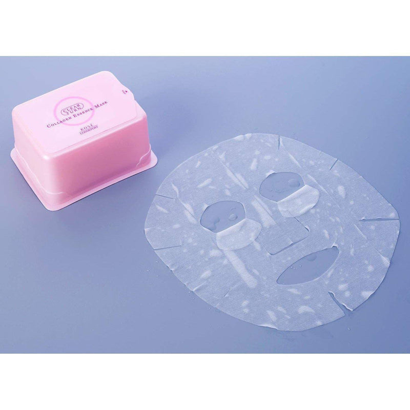 Kosé Clear Turn Collagen Mask Daily Use Facial Sheet Mask 30 Sheets