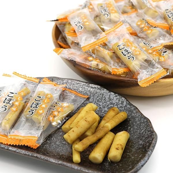 Sokan Pickled Gobo Snack Dashi Stock Flavored Burdock Root 55g (Pack o