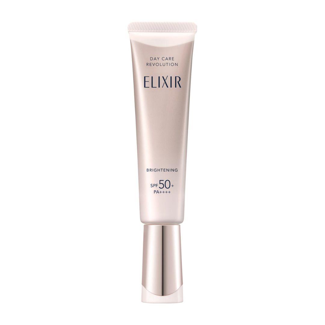 Shiseido Elixir Day Care Revolution Brightening UV Emulsion SPF50+ 35m ...