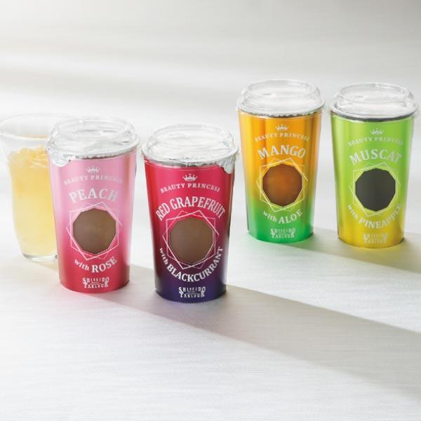 Shiseido Parlour Beauty Princess Collagen Fruit Jelly Drink Set 6 Cups